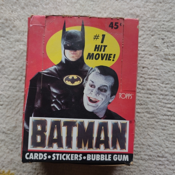 Topps | Toys | Topps 989 Vintage Collectable Trading Cards From Batman ...